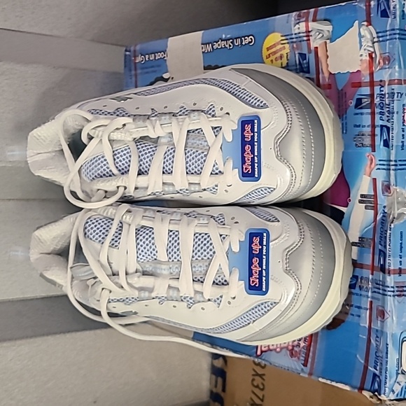 Skechers | Shoes | Skechers Shape Ups Size 95 Blue | Poshmark